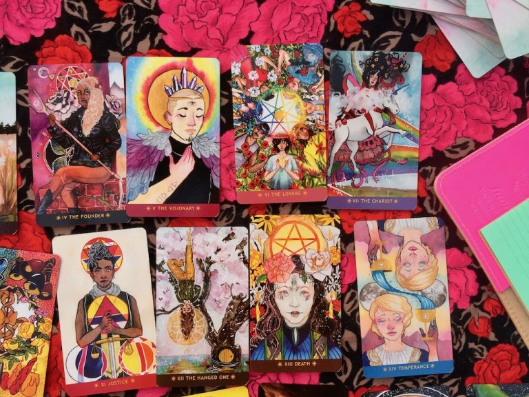 The Numinous Tarot Deck & Guidebook | The Little Red Tarot Shop