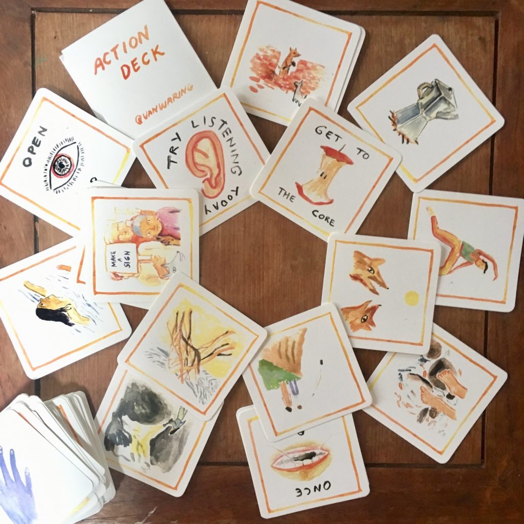 Action Deck, by Van Waring - In the Little Red Tarot Shop