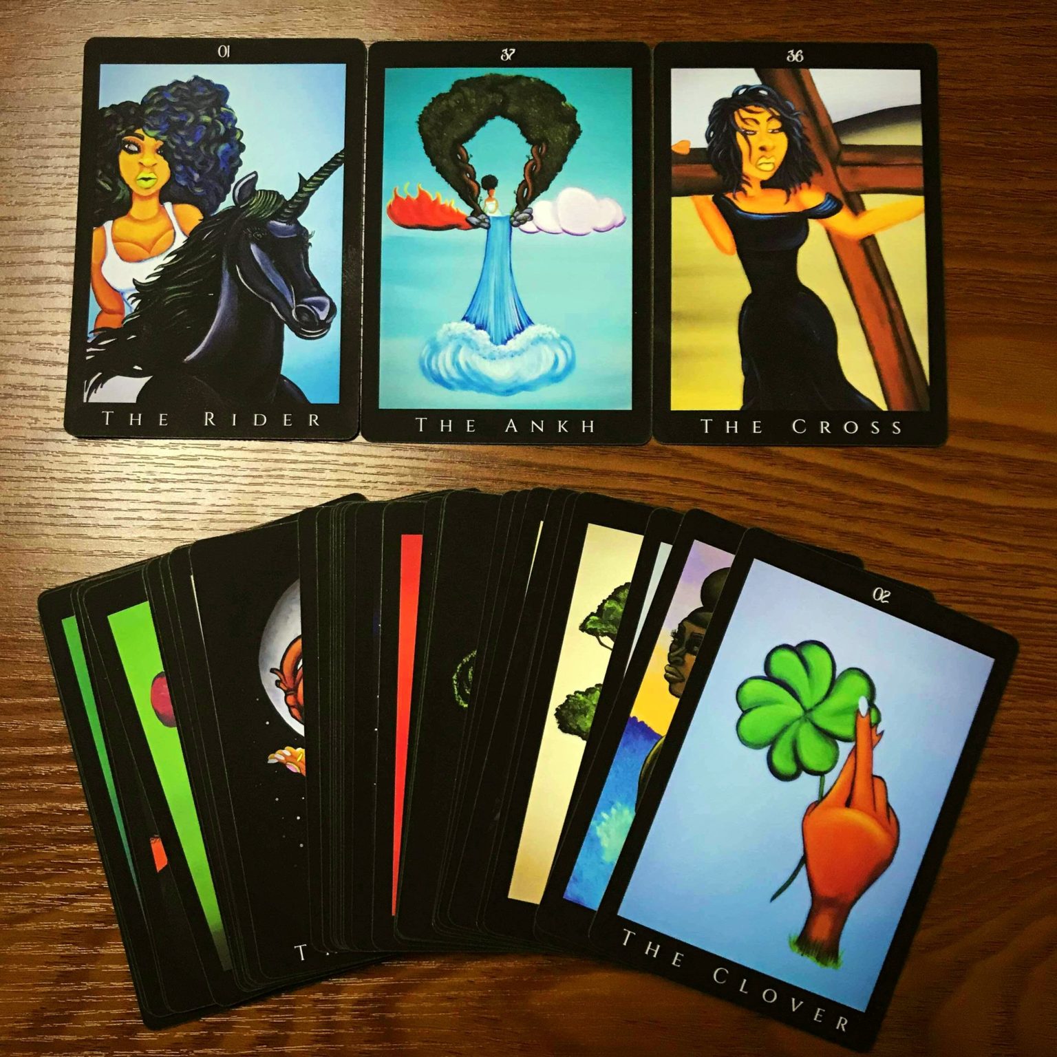 Afro Goddess Oracle - Little Red Tarot