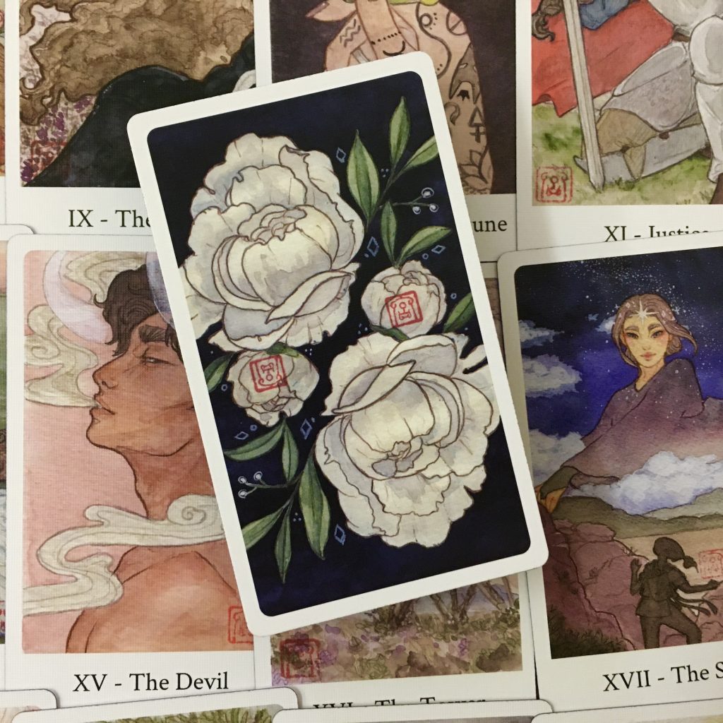 The Botan Tarot by A Miyako M - Little Red Tarot
